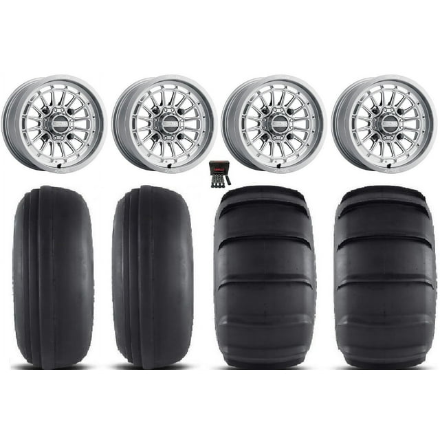 MetalFX Delta CC 15x7/15x10 Wheels Gm 33" Sand Slinger Tires Can-Am ...