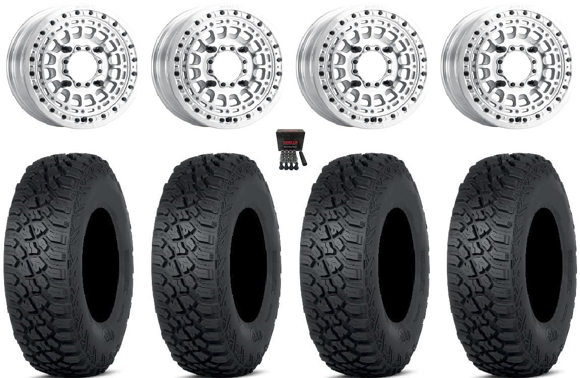 MetalFX Hitman Bdlk 15x6 Wheels Raw 30" TenacityXNR8ply Tires ...