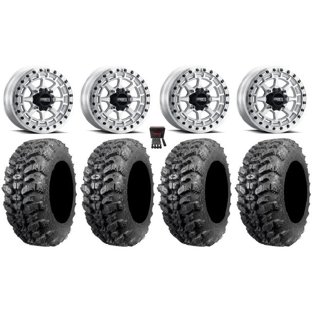 MetalFX Outlaw Bdlk 15" Wheels Raw 30" Sniper 920 Tires Can-Am ...