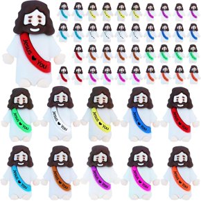 Rubber Jesus Action Figures