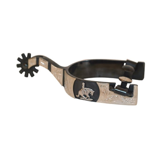 Metalab Black Satin Reining Spurs - Walmart.com