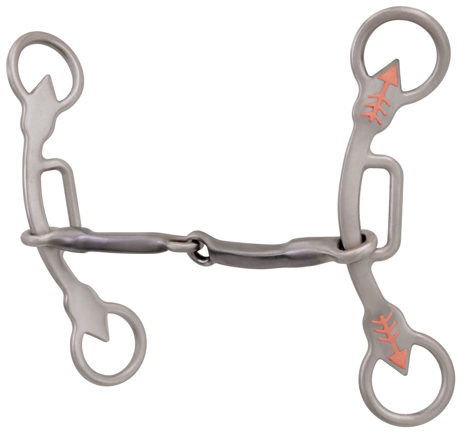 Metalab Emilie Veillette Marley Smooth Gag Bit, Stainless Steel, 5 1/8 ...