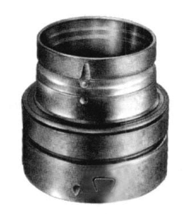 Metalbest 105364 Rv 5" X 4" Type B Gas Vent Reducer - Galvanized ...