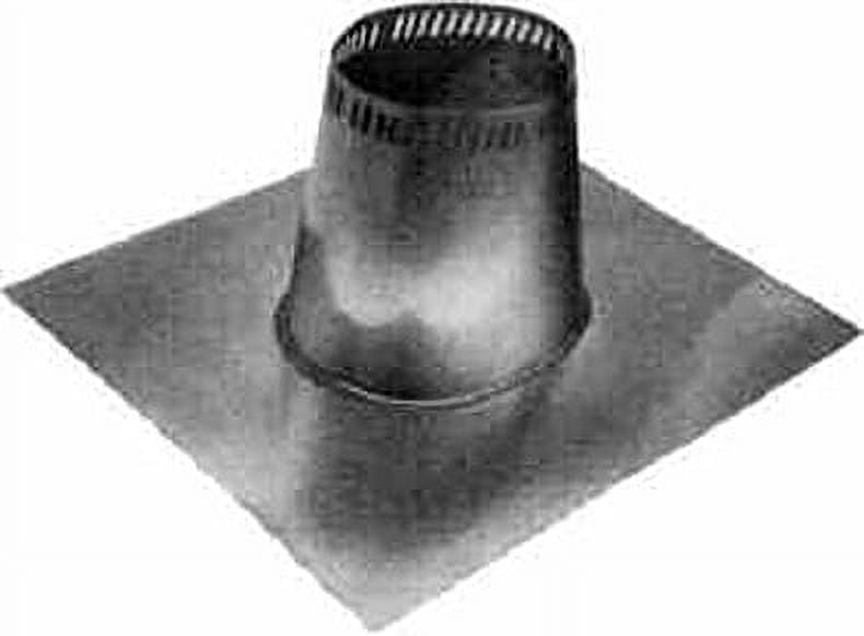 Metalbest 7T-Tf Sure-Temp 7" Class A Chimney Pipe Low Roof Flashing For ...