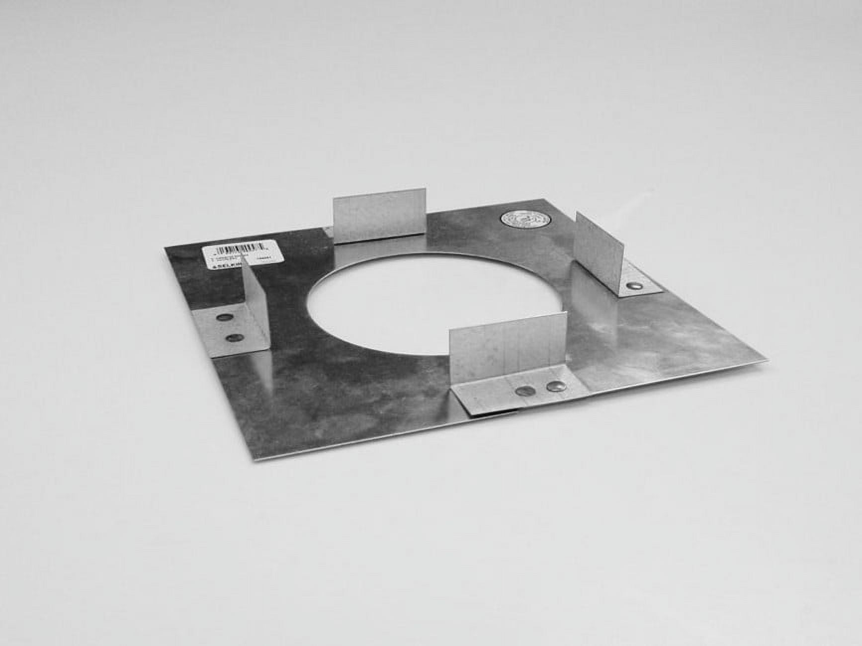 Metalbest 8Rv-Fs Rv 8" Type B Gas Vent Firestop Spacer - Silver ...