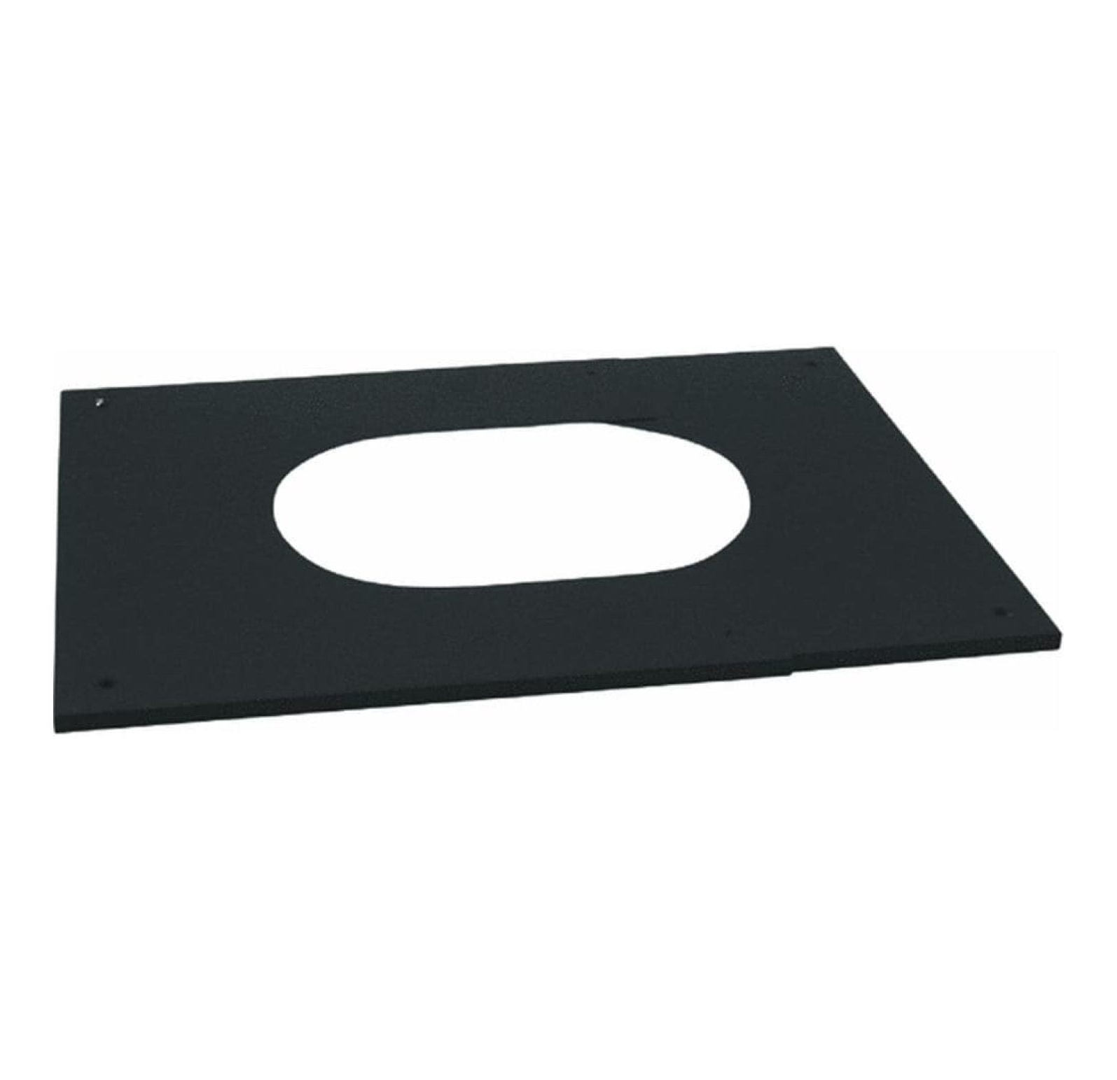 Metalbestos 6T-PCPAJ Adjustable Pitched Ceiling Plate, 6 Inch, Matte ...