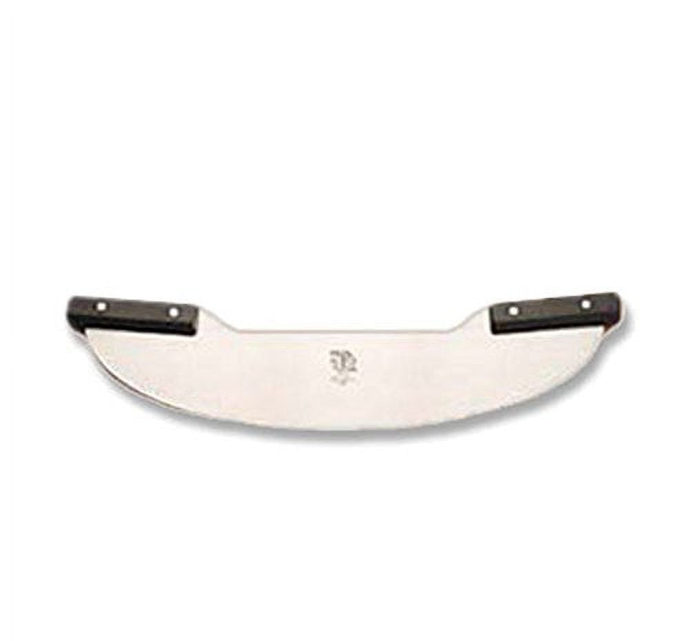 Metalcraft PKR20 Stainless Steel Rocker Pizza Knife with Black Handles ...