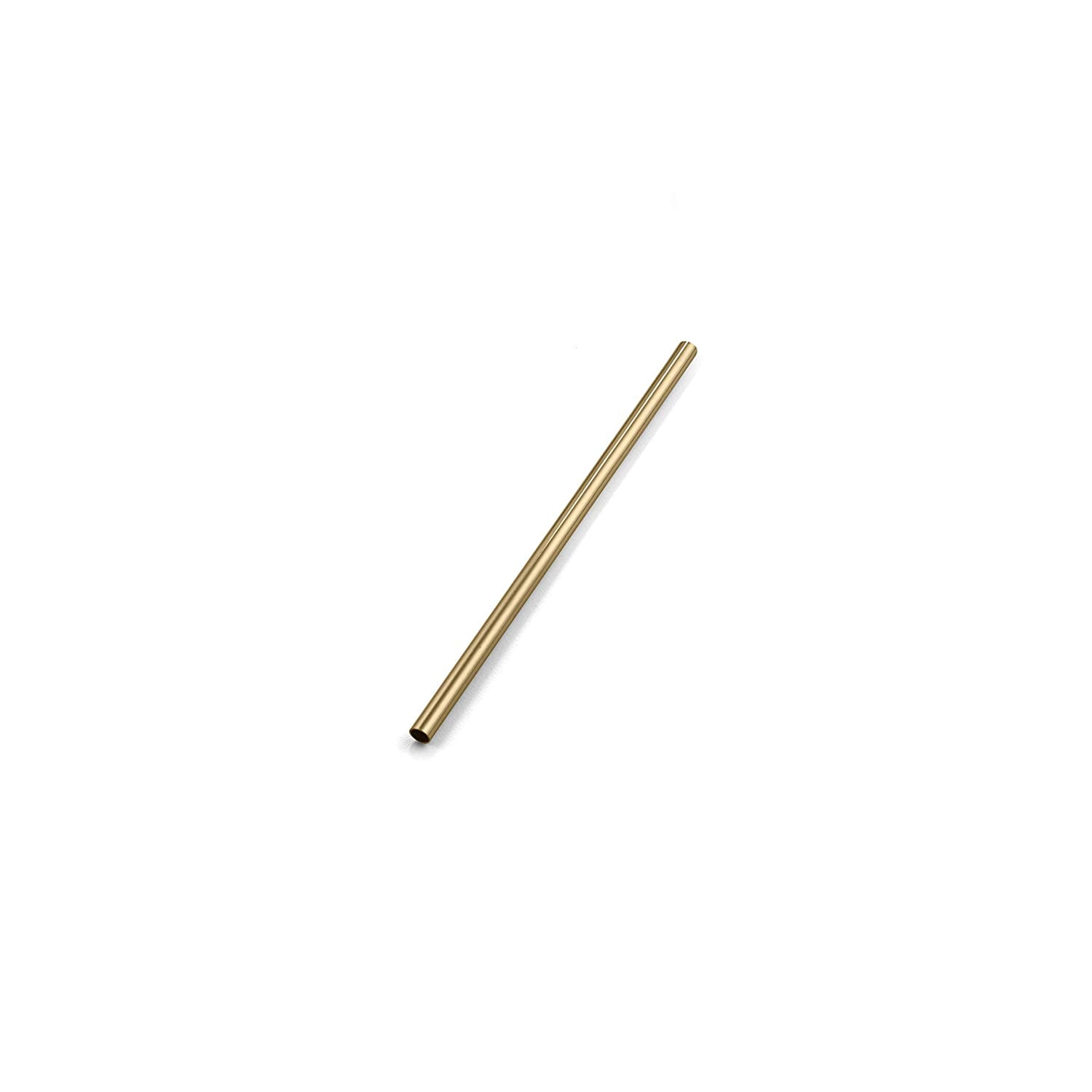 Metalcraft STWG6 Stainless Steel Straw, Gold, 6-Inches (Pack of 12 ...