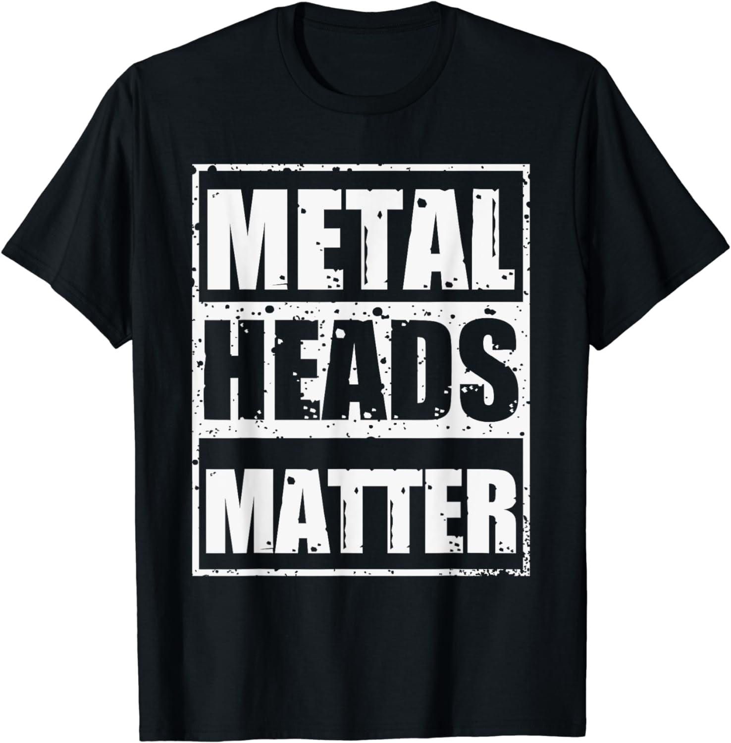 Metalheads Matter Heavy Mano Cornuta Bassist Rock T-Shirt - Walmart.com