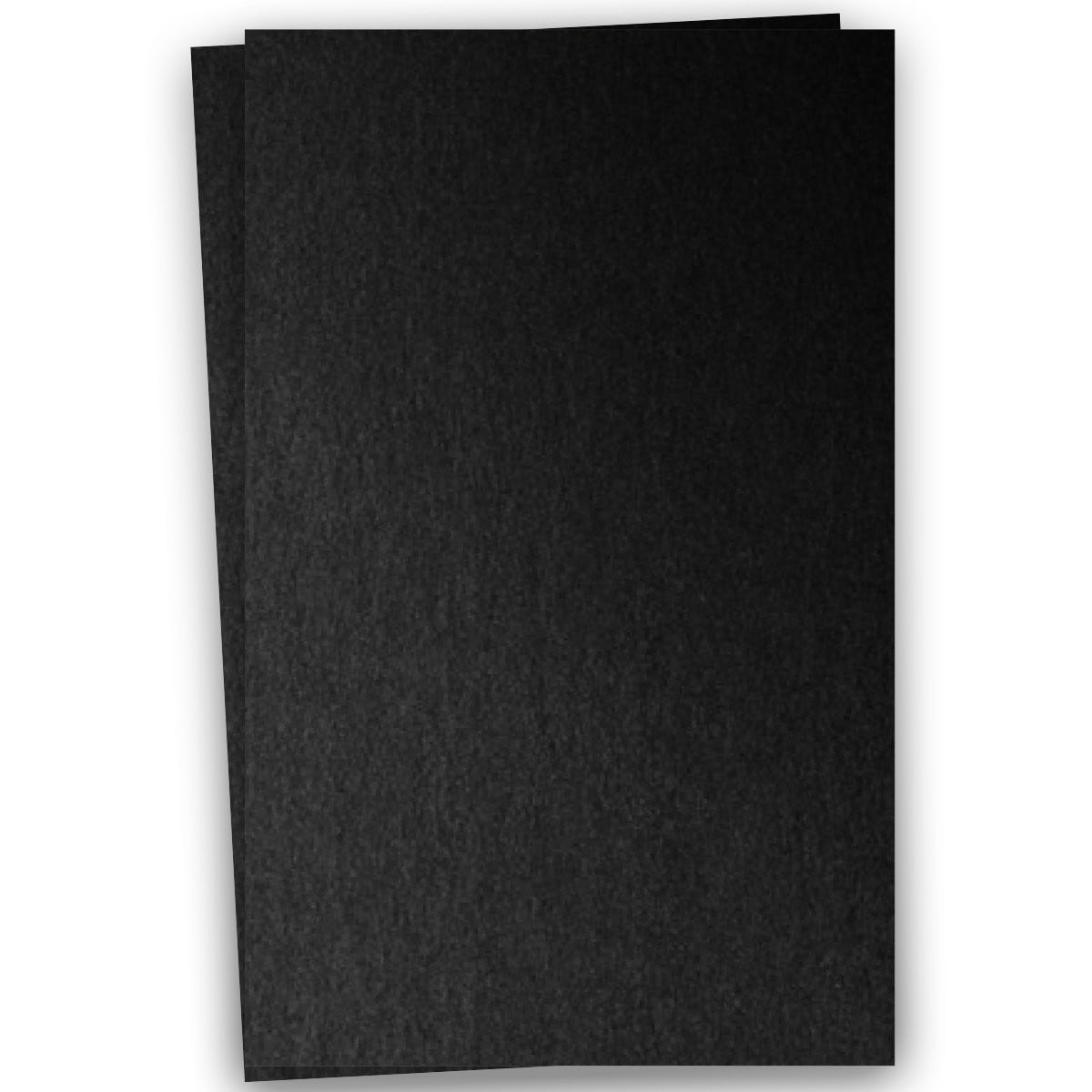 Metallic BLACK ONYX 12X18 (Large) Paper 105C Cardstock - 100 PK ...