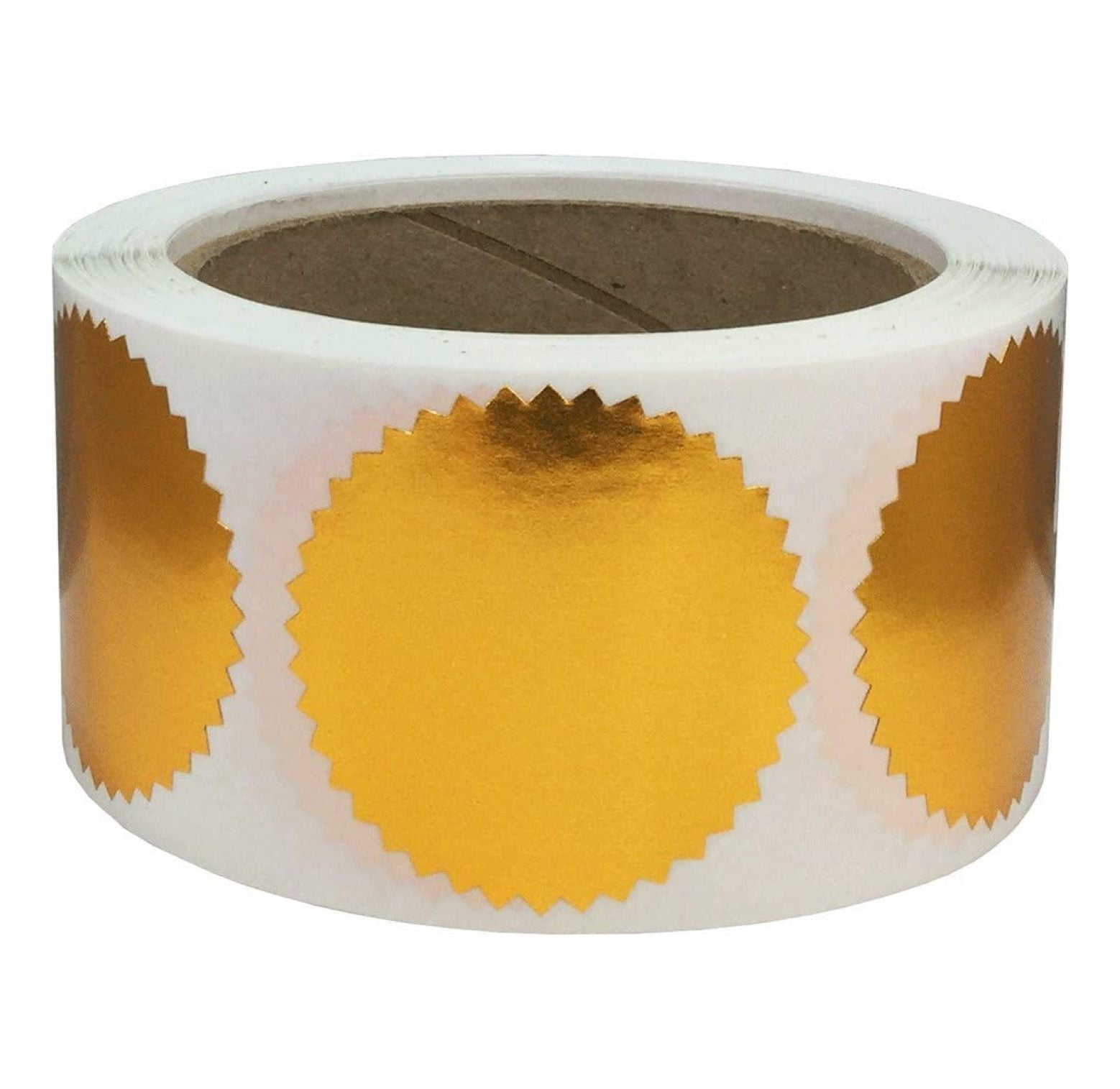 Metallic Bronze Envelope Seals Starburst Color Coding Labels ...