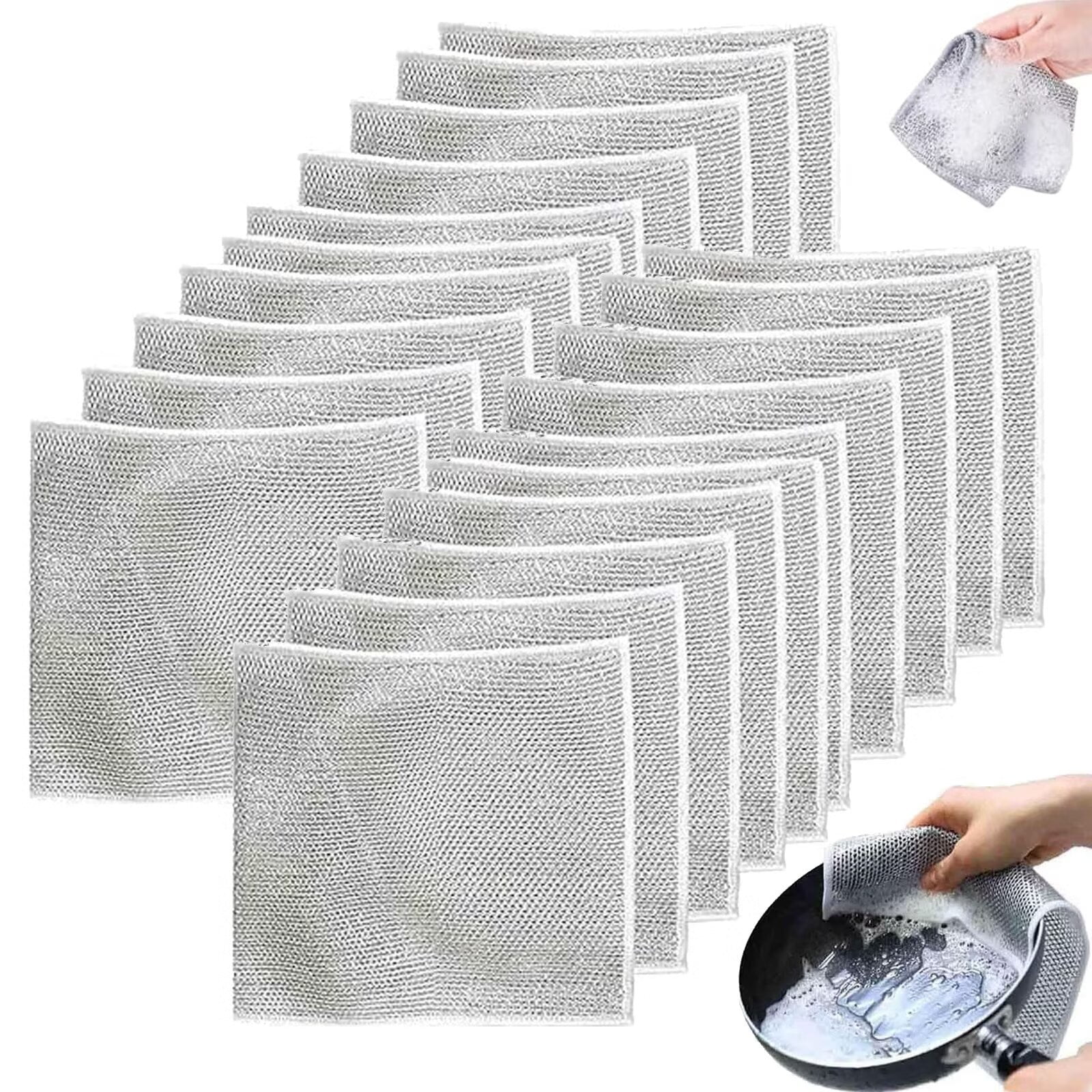 Metallic Cleaning Cloth, Metallic Fiber Cleaning Cloth, Metal Cleaning ...