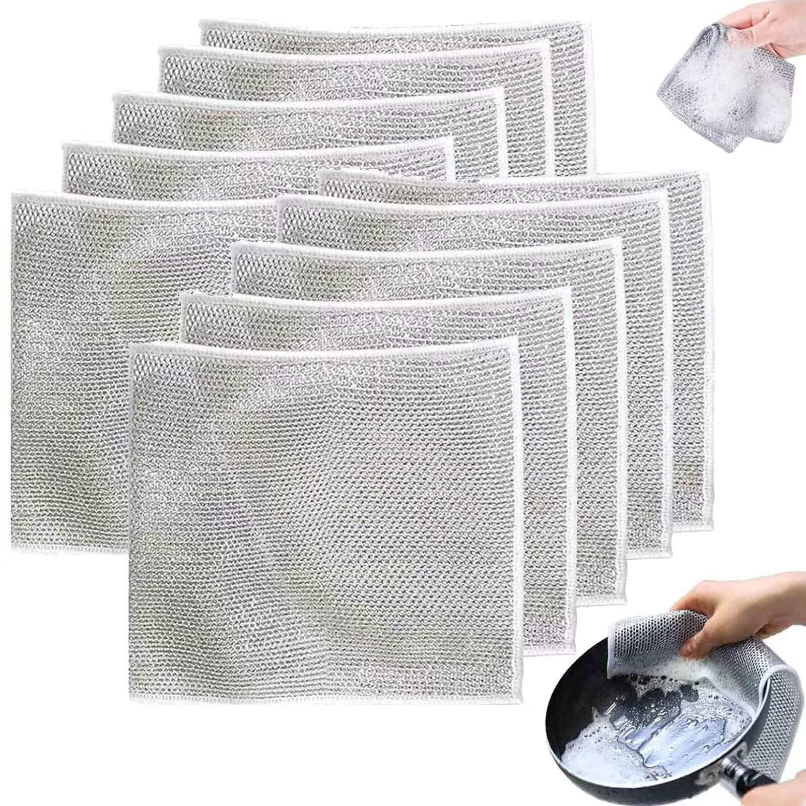Metallic Cleaning Cloth, Metallic Fiber Cleaning Cloth, Metal Cleaning ...