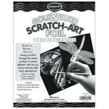 Metallic Foil Scratch-Art® Paper, 50 Sheets - Walmart.com