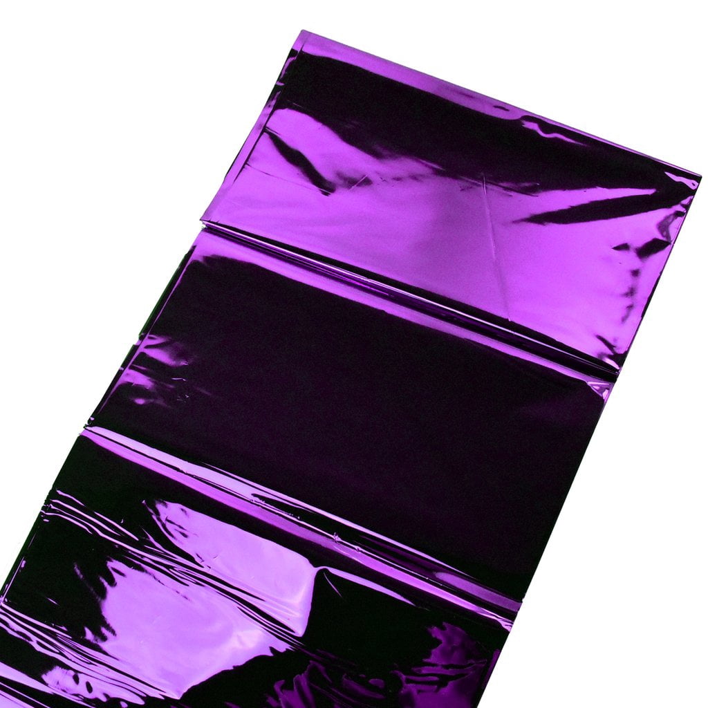 Metallic Foil Table Cover Sheet, 54-Inch x 108-Inch, Purple - Walmart.com