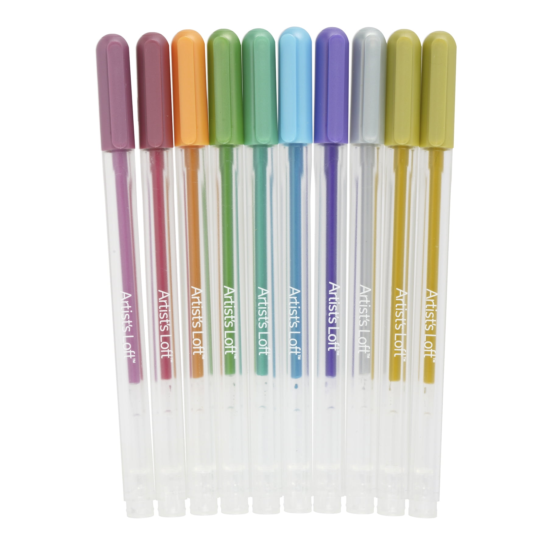 Metallic Gel Pen Set by Artist's Loft - 10pc - Walmart.com