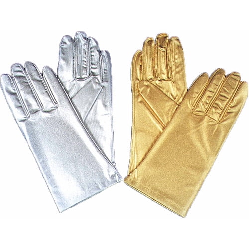 Metallic Gloves Adult Halloween Accessory - Walmart.com