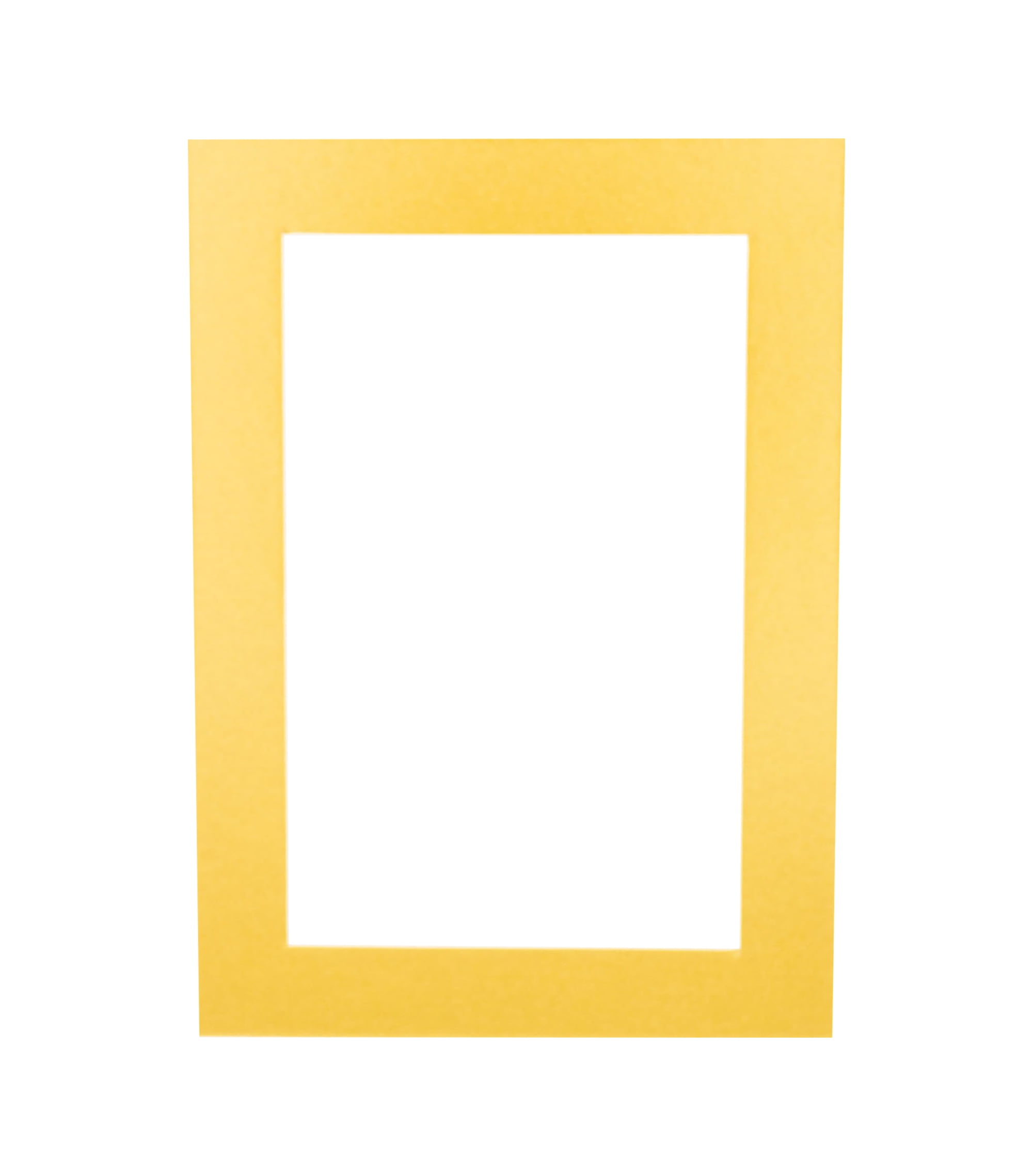 Metallic Gold Acid Free 12x16 Picture Frame Mats with White Core Bevel ...