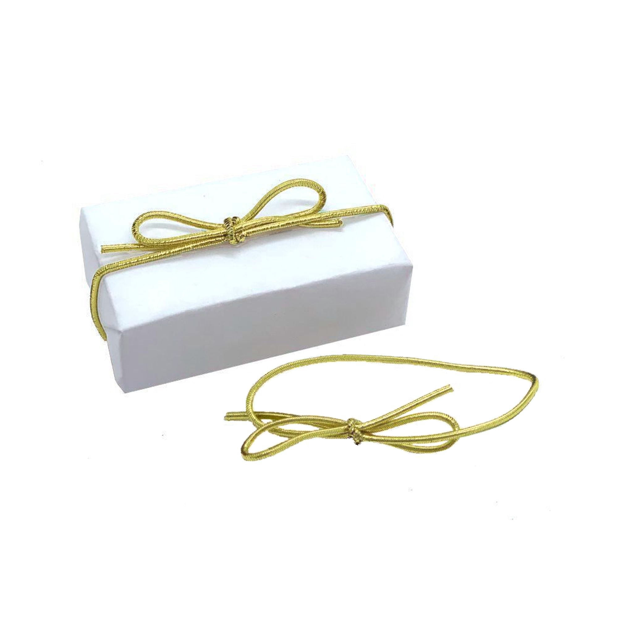 Metallic Gold Bows, Gold Stretch Loops - 6in. - 50 Pieces/Pkg ...
