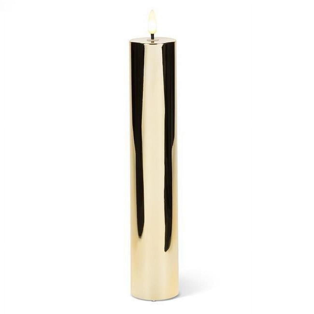 MDR Trading AB-27-MIRALITE-10-GOLD-Q01 2 x 10 in. Metallic Flameless ...