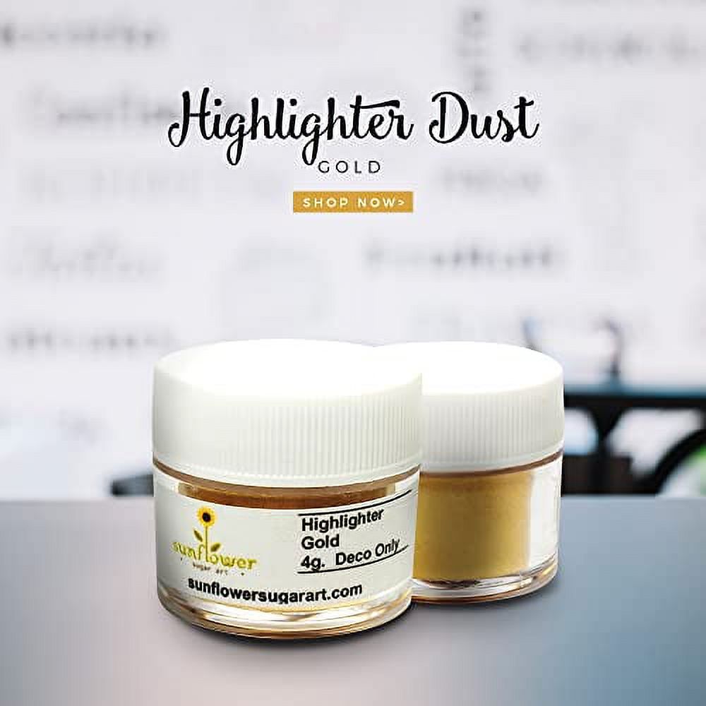 Metallic Gold Highlighter 6 Grams | Pure Gold Paint Highlighter ...