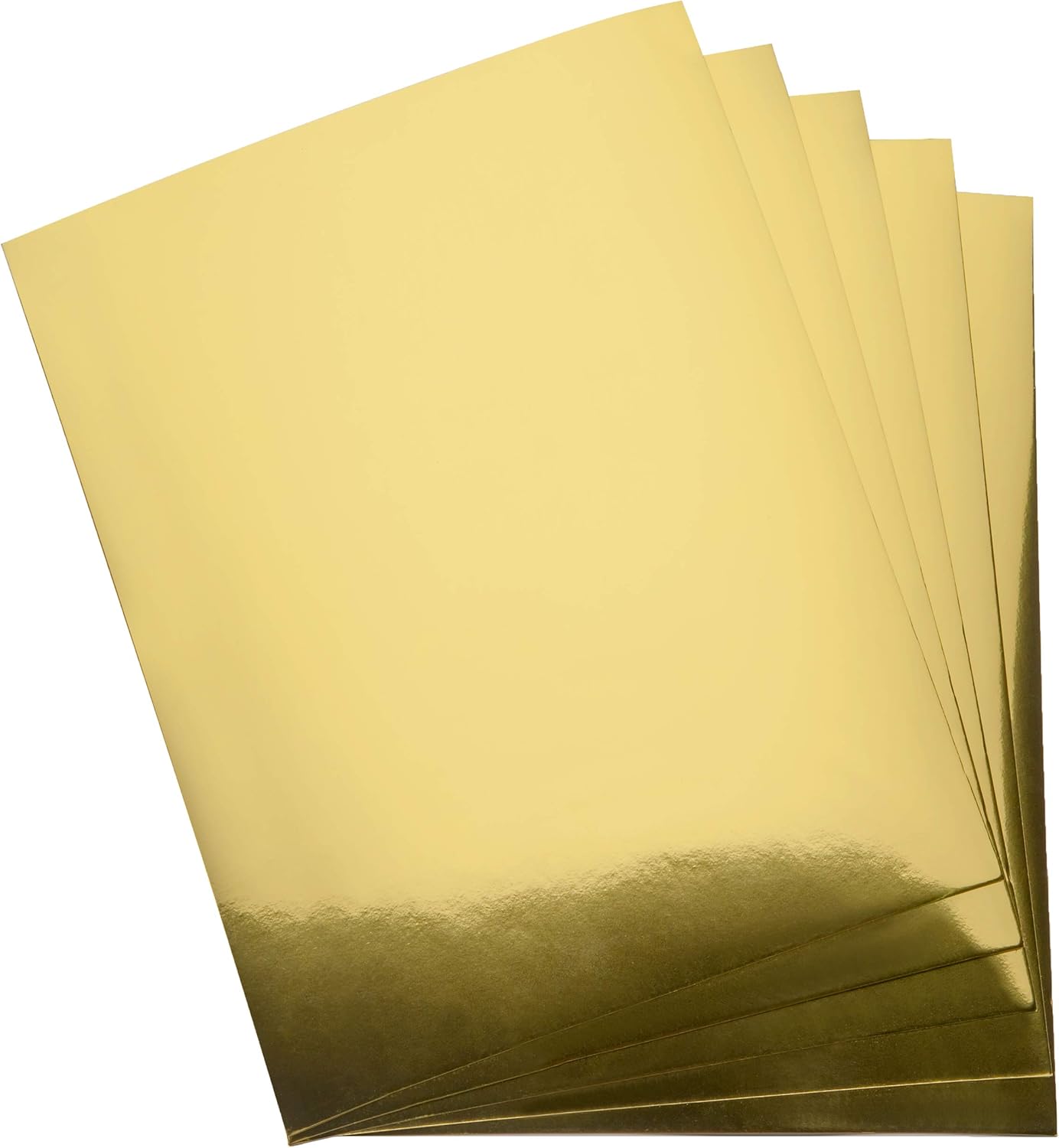 Gift Boutique 60 Pcs Metallic Gold Cardstock - Walmart.com