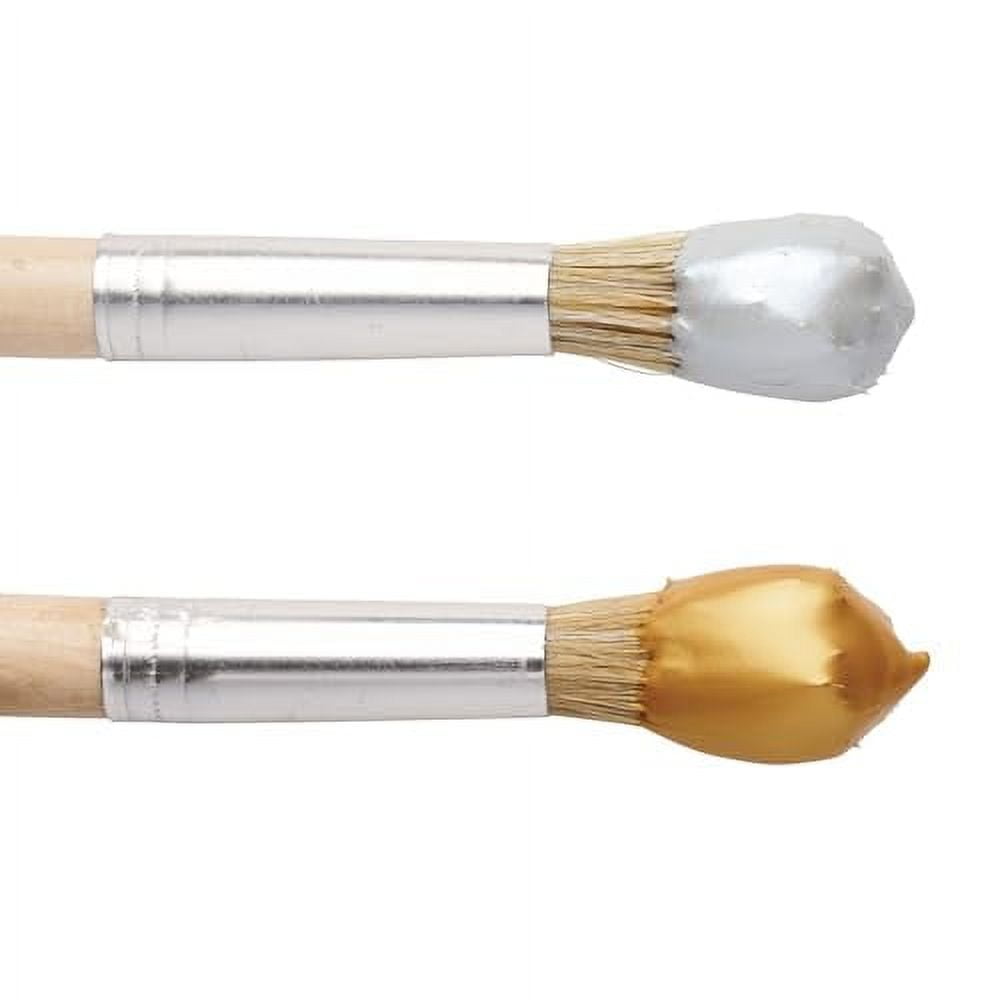 Metallic Gold & Silver Gel Paint, Each 1 Gallon, Metallic Gold & Sliver ...