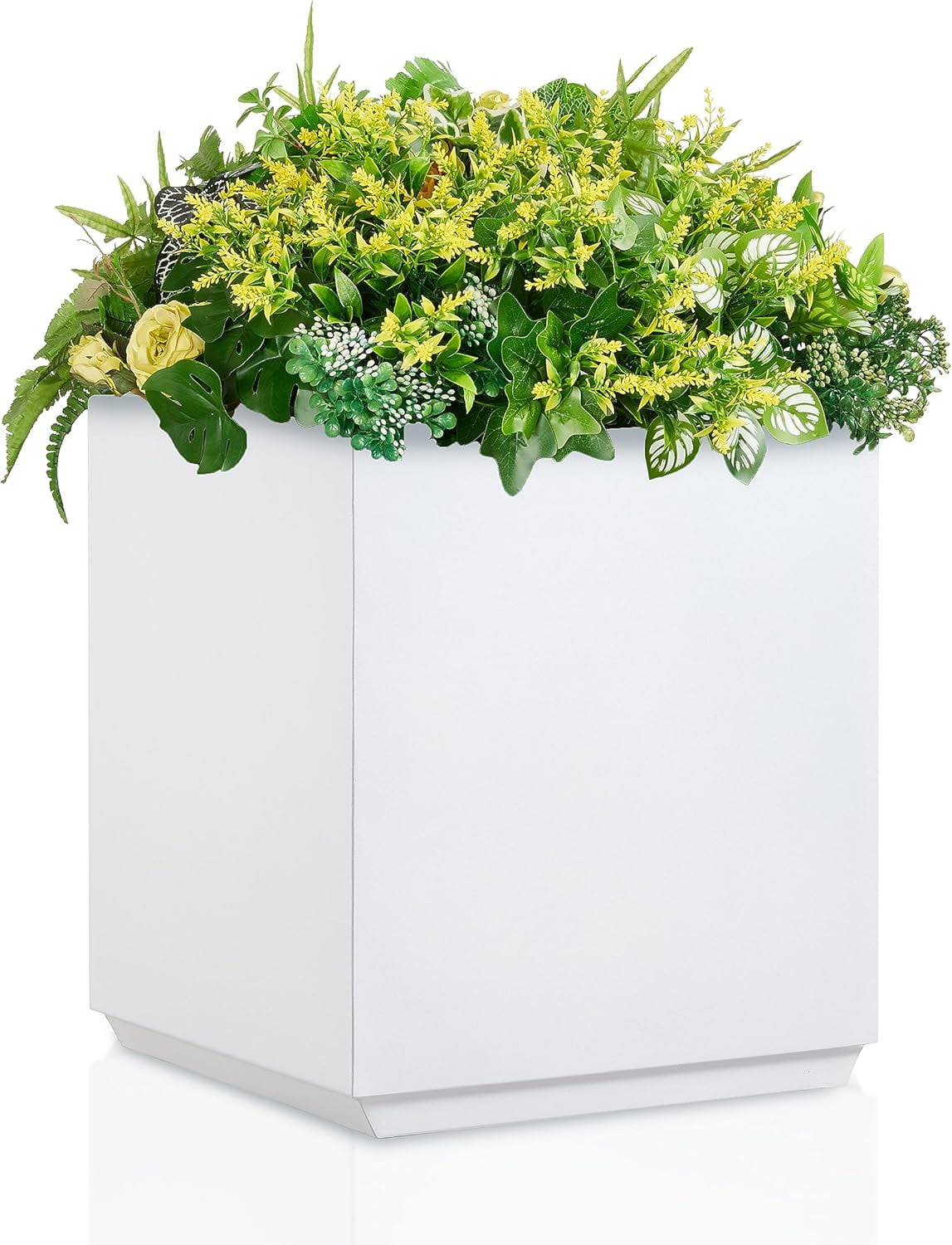 Metallic Heavy Planter Box for Outdoor or Indoor, No Assemble and ...