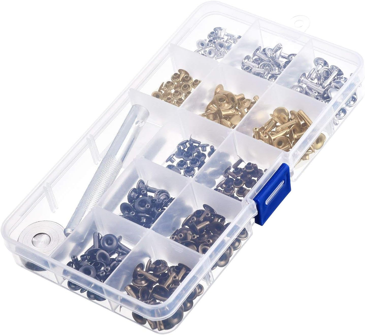 Metallic Leathercraft Rivets, Decorative Touch for DIY Leather Crafts ...