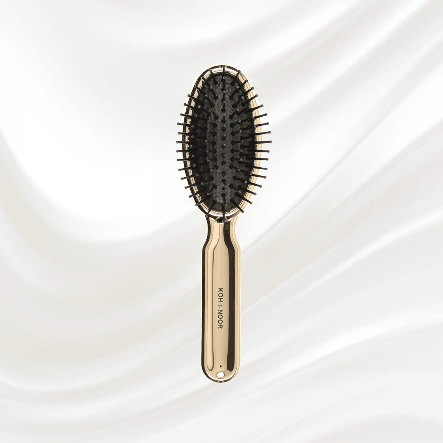 Metallic Pneumatic Oval Synthetic Pin Hairbrush - Walmart.com