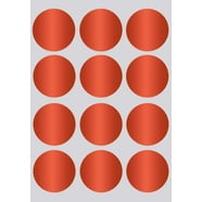 Royal Green 2-inch Printable Round Labels, 152 Pack + Bonus Colored ...