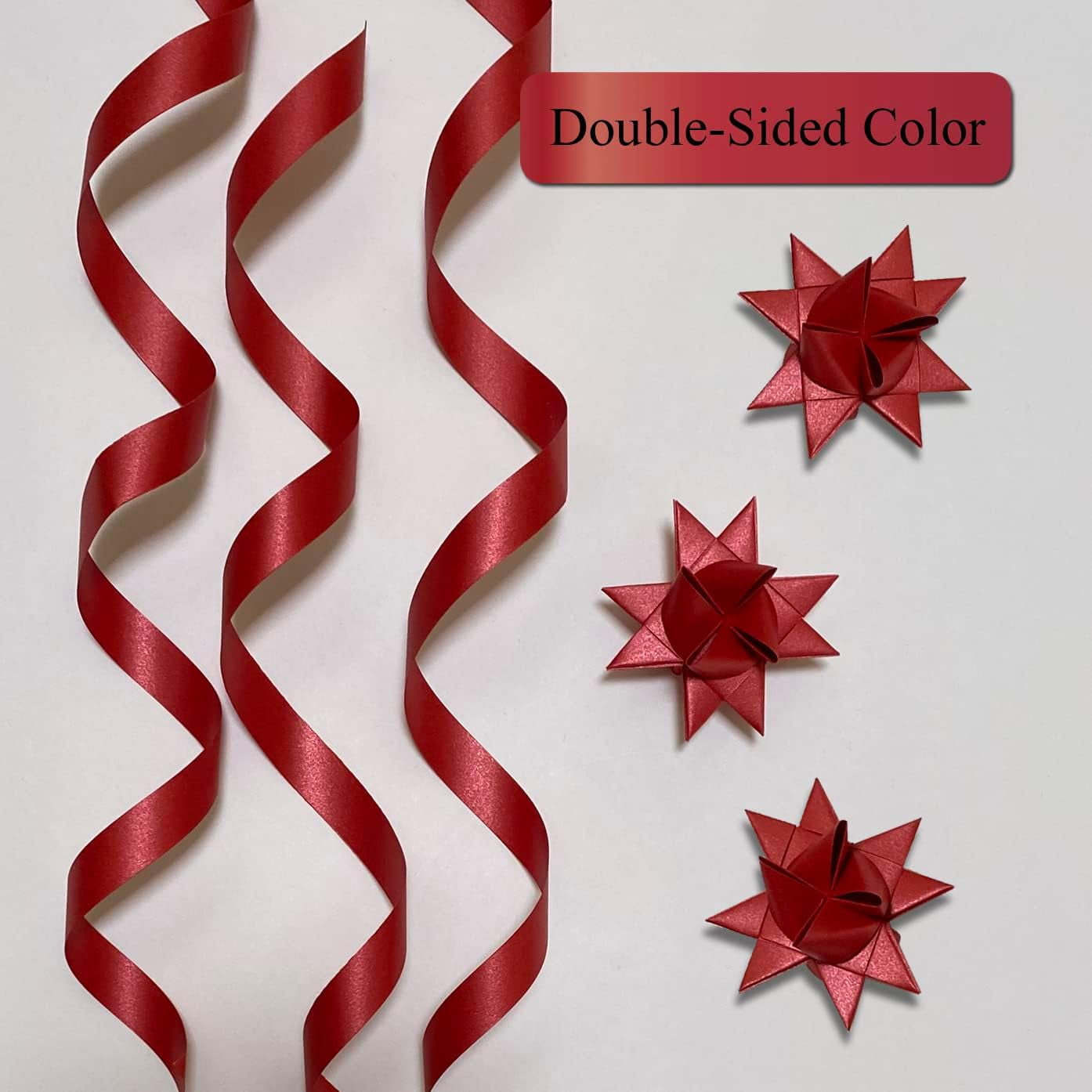 Metallic Red Paper Strips for Weaving Projects (Single Color Packs ...