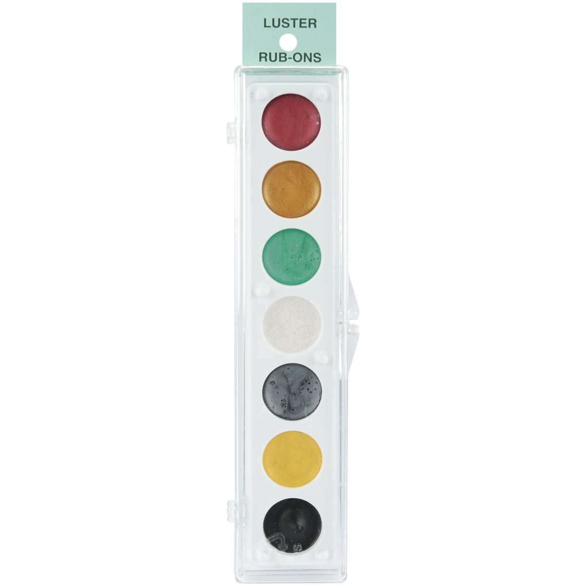Metallic Rub-On Paint Palette - 7 Colors-Kit #4 - Walmart.com