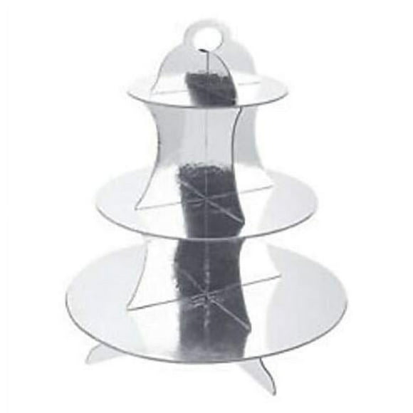 Silver Cupcake Stand