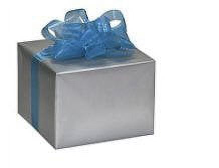 Metallic Silver Elegant Glossy Solid Color Gift Wrap Wrapping 16ft Roll ...