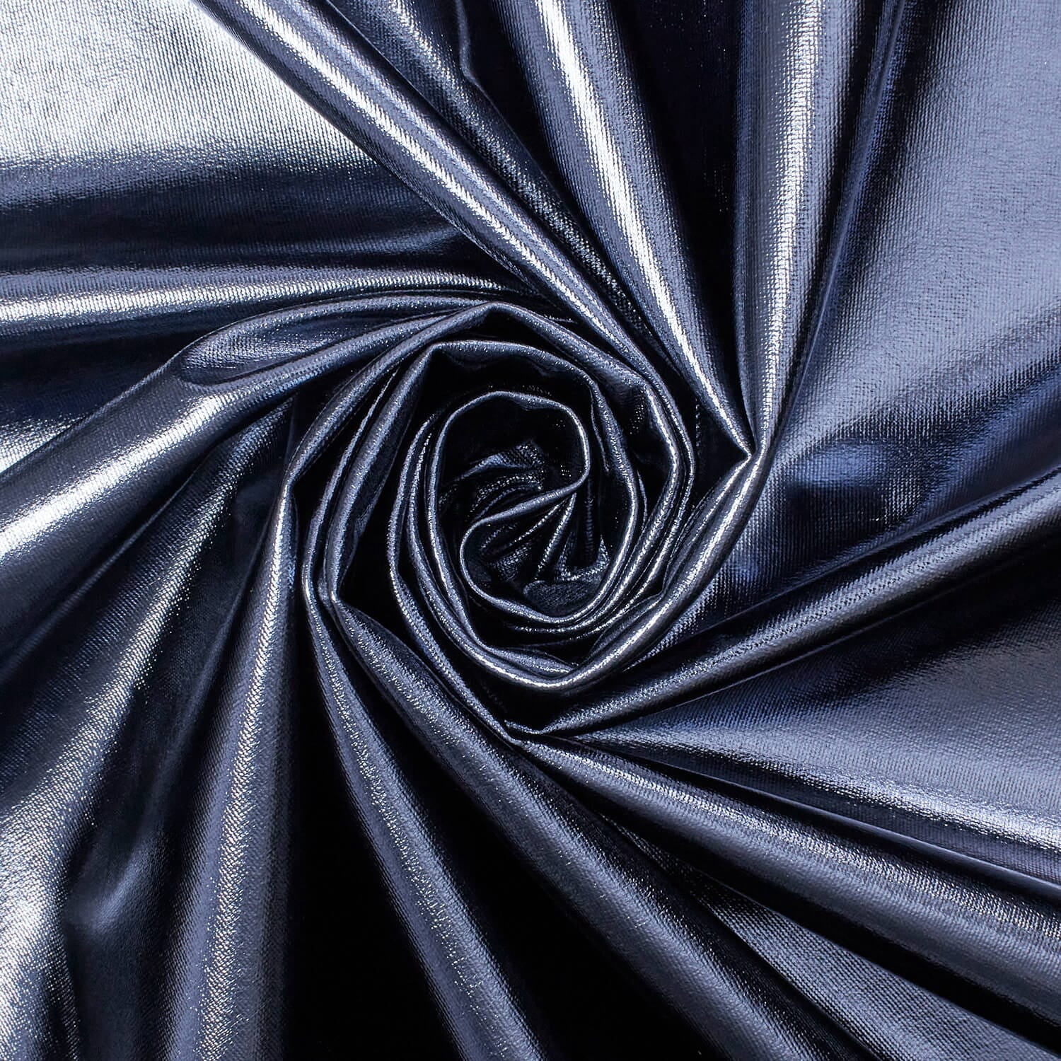 Metallic Stretch Foil Lame On Interlock Knit Polyester Shiny 165 GSM ...
