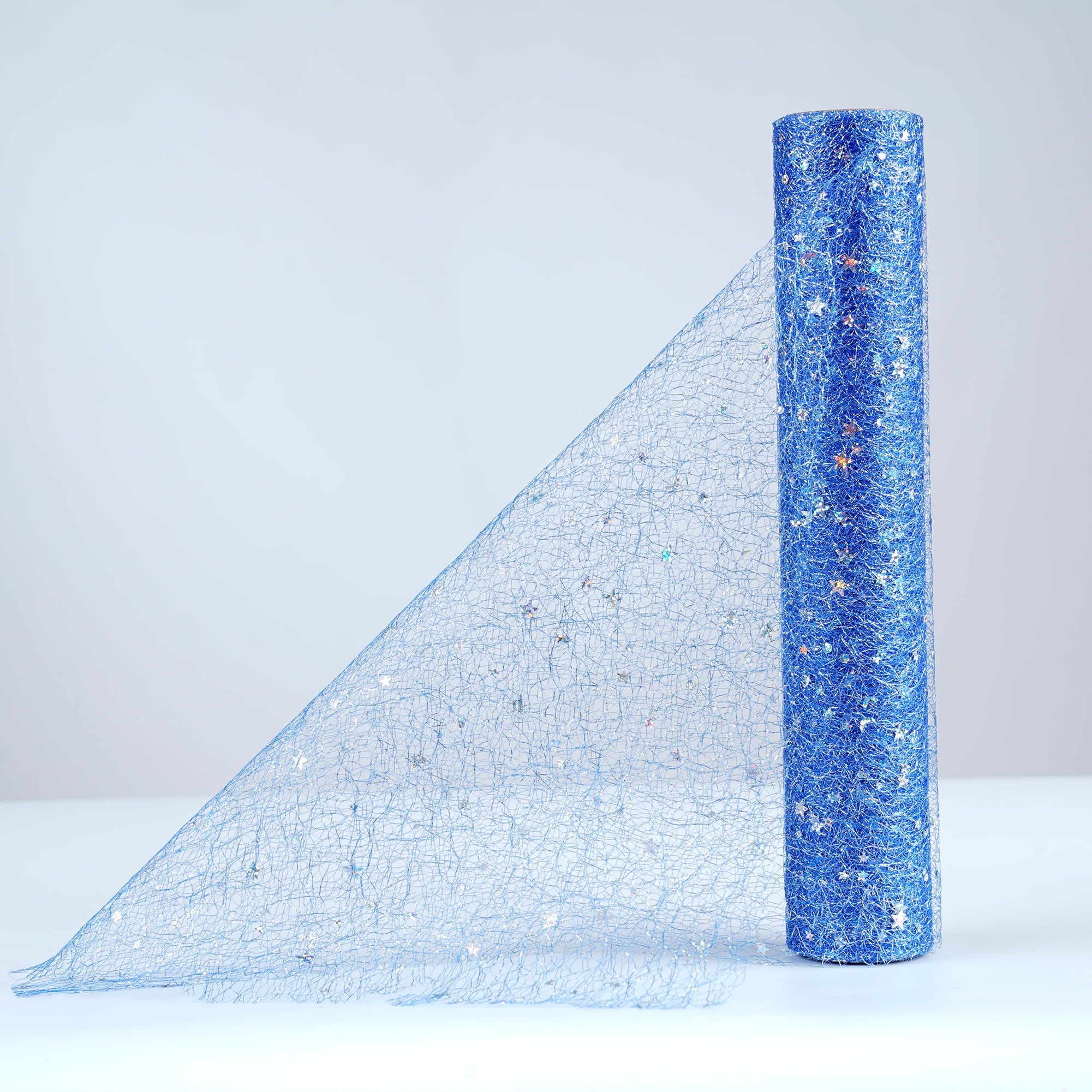 Metallic Table Runner 11Inch x 33Feet Glitter Sequin Mesh Table Runner ...