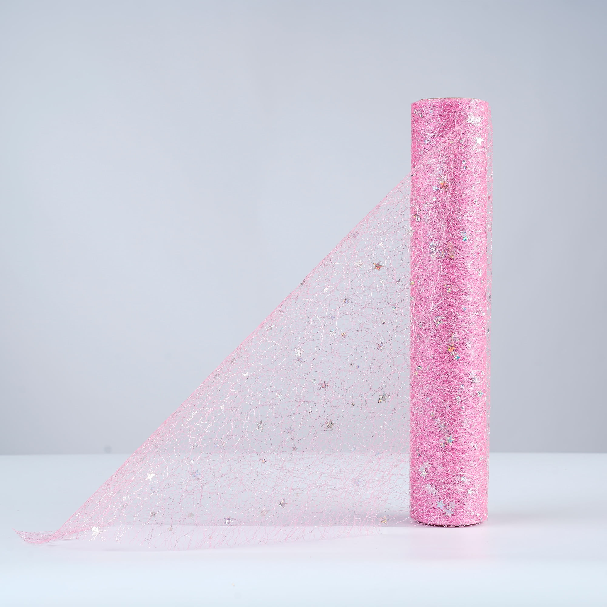 Metallic Table Runner 11Inch x 33Feet Glitter Sequin Mesh Table Runner ...