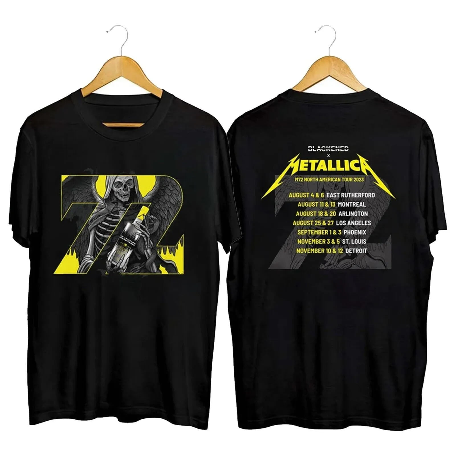 Metallica 72 Seasons 2023 – 2024 World Tour Metal Music Concert T-Shirt Gift Fan - Walmart.com