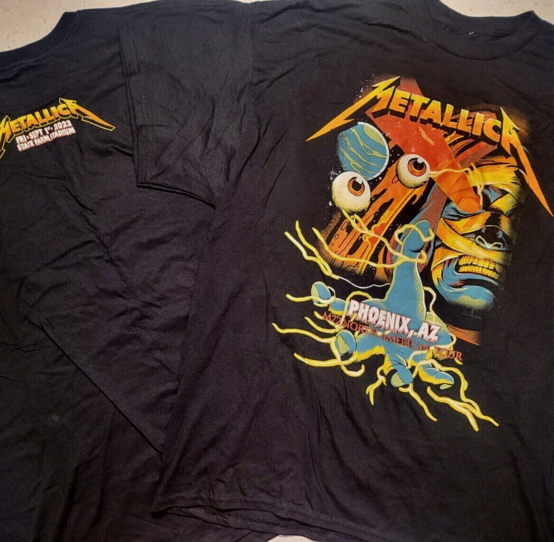 Metallica 72 Seasons M72 Tour Phoenix Arizona 09-01 Night Shirt ...