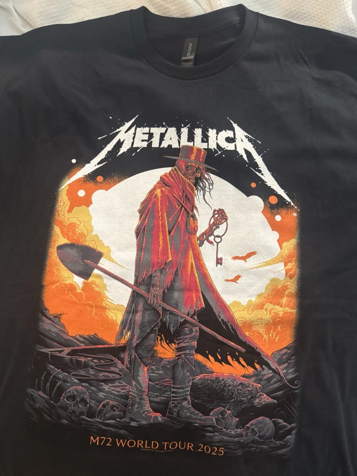 Metallica HOUSTON TX 2025 M72 Tour Event Shirt - Walmart.com