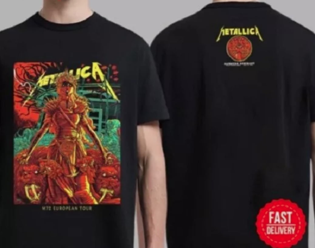 Metallica M72 North American Tour 2024 Merch Event Poster At Foxborough ...