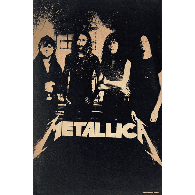 Metallica Poster 24x36 - Rock Icons, Heavy Metal Masterpieces ...