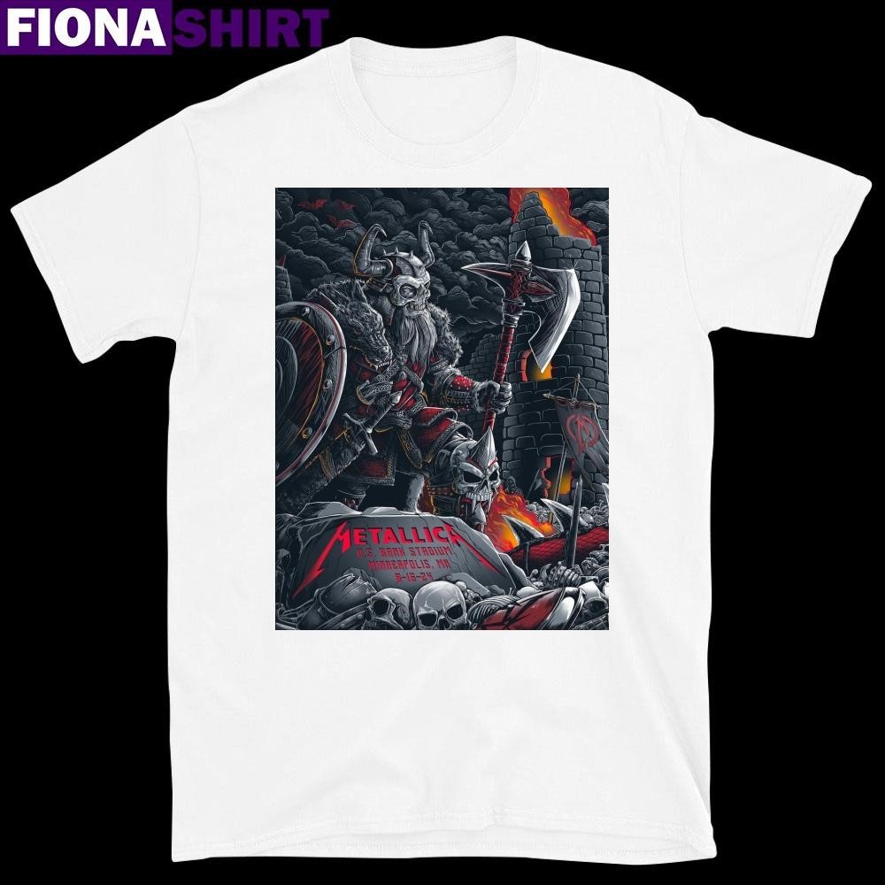 Metallica Poster For Night 1 M72 In Minneapolis Mn Us At Us Bank Stadium M72 North American Tour ...