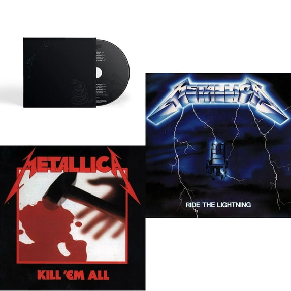 Metallica (Remastered) & Kill Em All (Remastered) & Ride The Lightning ...