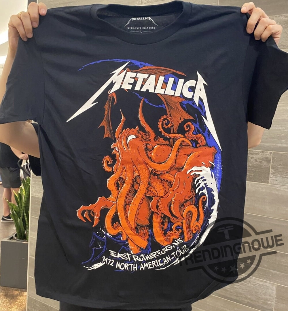 Metallica Shirt Metallica Setlist 2023 Shirt Metallica Band Thrash ...