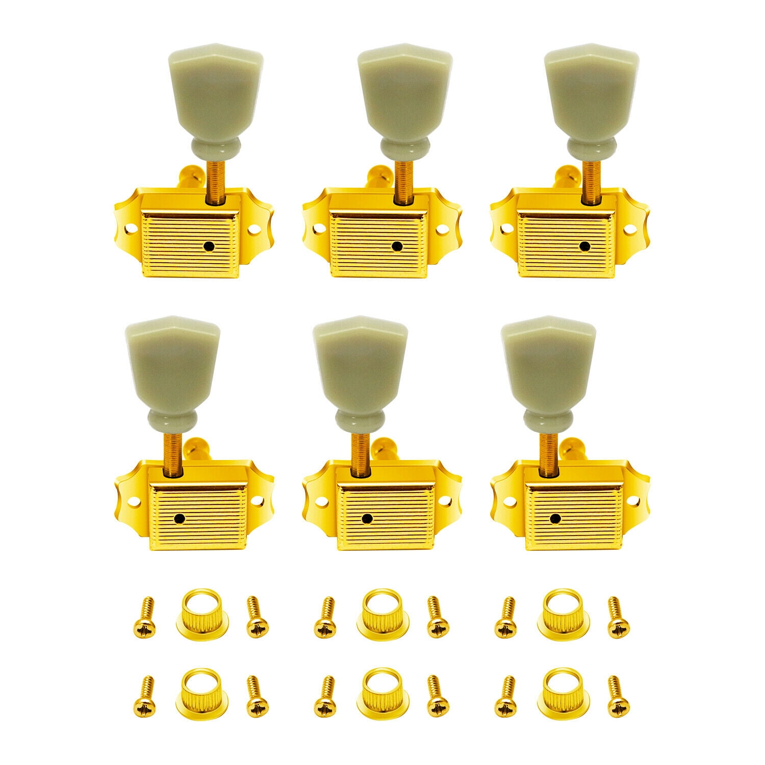 Metallor Vintage Guitar String Tuning Pegs Tuning Machines Tuning Keys ...