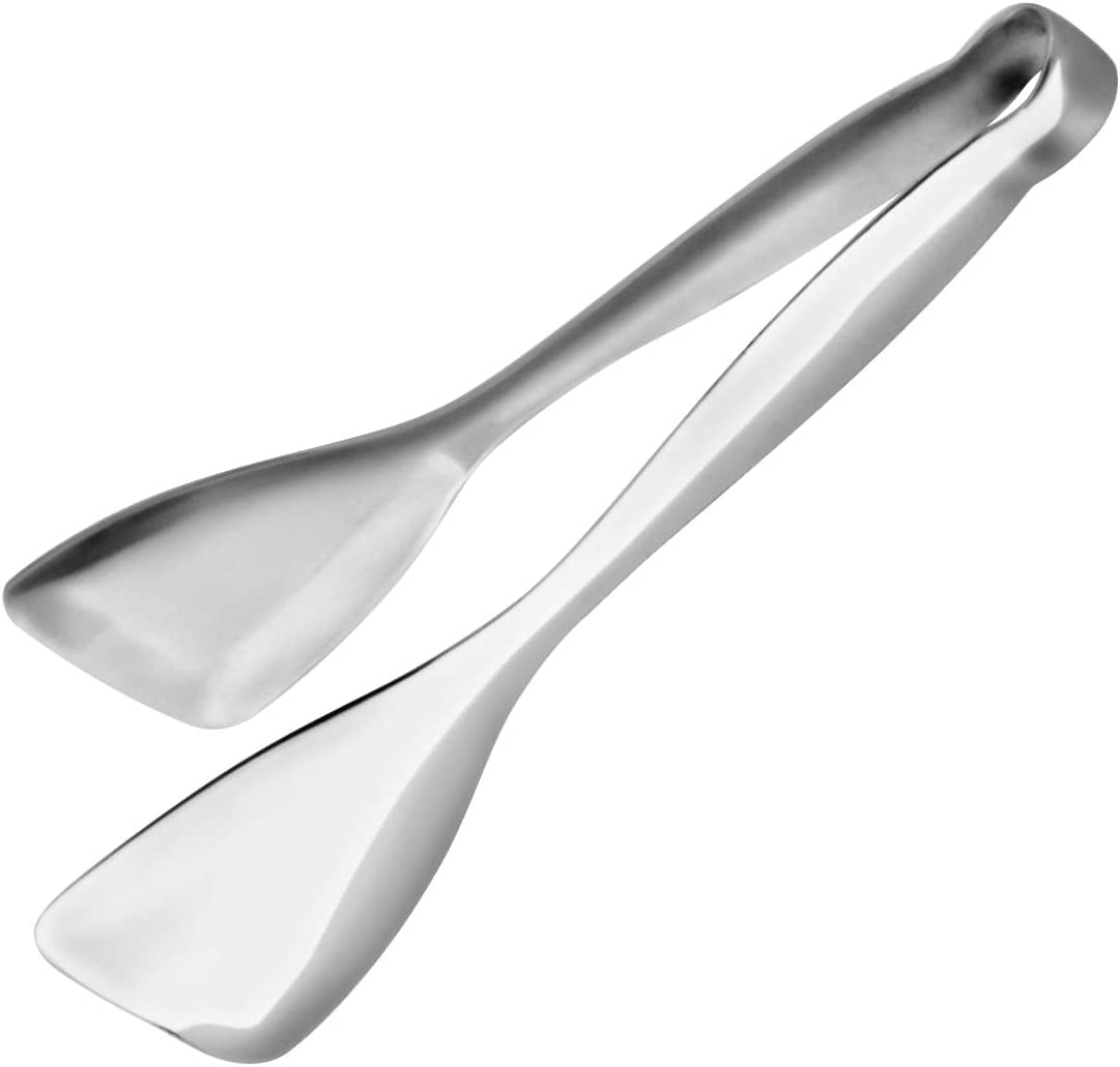 Metallurgica Motta Stainless Steel Bread Serving Tongs - Walmart.com