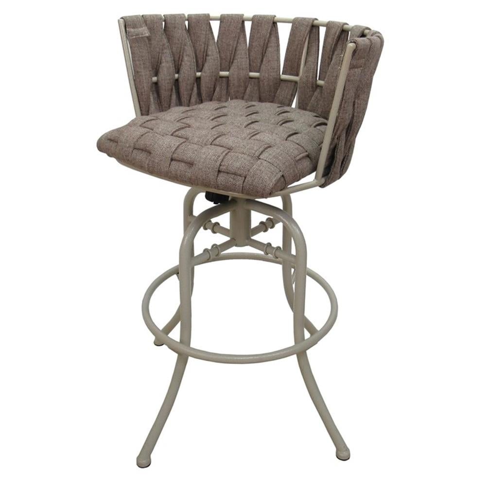 Metalona 30" Swivel Tilt Metal Bar Stool - Basin Beige - Beige ...