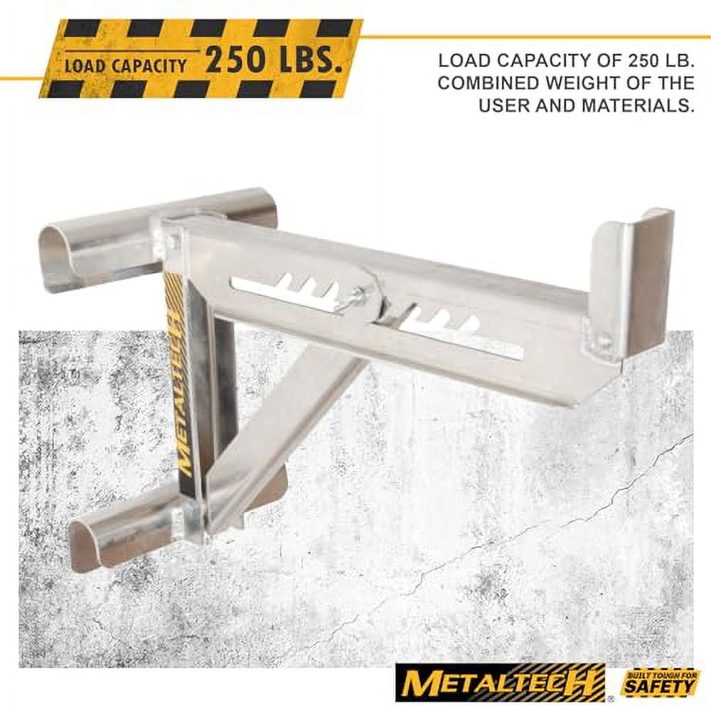 Metaltech 1 Unit 2-Rung Ladder Jack E-LJ20, Aluminum Jack for ...